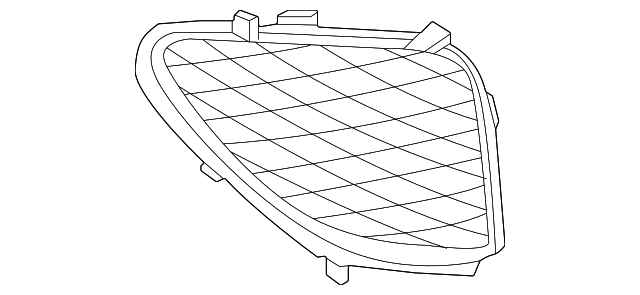 2022-2024 Genesis GV70 Air Duct Front Bumper Left-hand 86543-AR010 ...