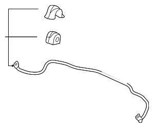 2013-2017 GM Front Suspension Stabilizer Bar 22810904 GM ...