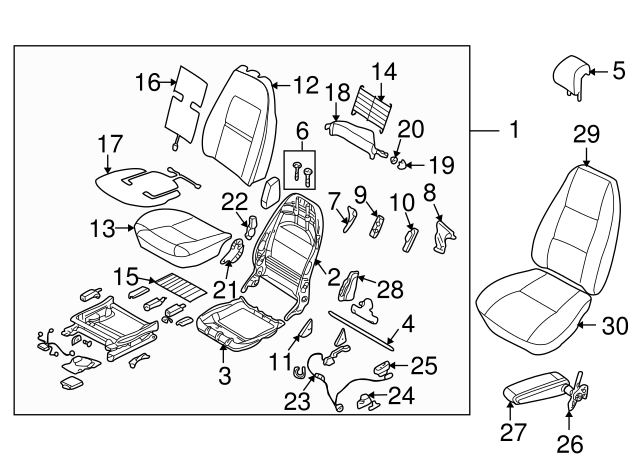 Genuine Seat Motor for 1999-2003 Saab 9-3 | Part# 5001144 | Over 30% ...