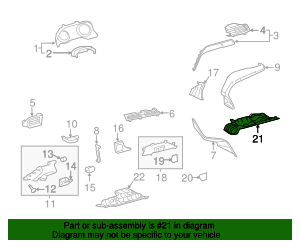 55607-33170 - Under Cover - 2018 Toyota Camry | OEM Parts To You