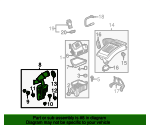 2016-2017 Chevrolet Equinox Intake Air Front Duct 23497383 | TascaParts.com