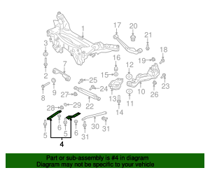 2011-2015 Nissan Stay Bracket 55452-JY00A | Nissan Parts Central