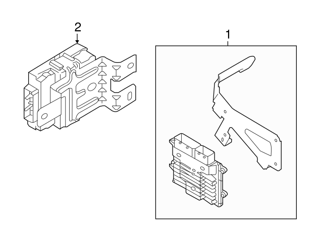 2016-2018 Hyundai Tucson Control Module 95447-3B730 | HyundaiParts.Online