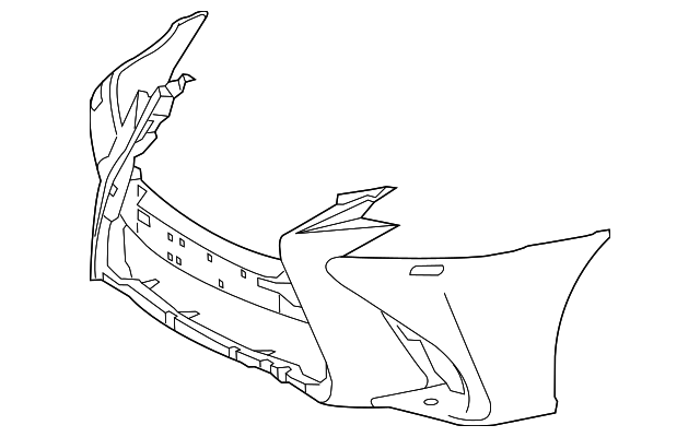 2016-2020 Lexus Bumper Cover 52119-3F960 | Lexus Direct parts