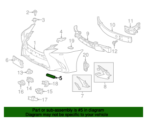 2016-2021 Lexus Paint Protection Film 75895-28010 | AutoNationParts.com
