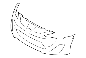 SU003-01484 - Bumper Cover (Front) - 2013-2016 Scion FR-S | OEM Genuine ...