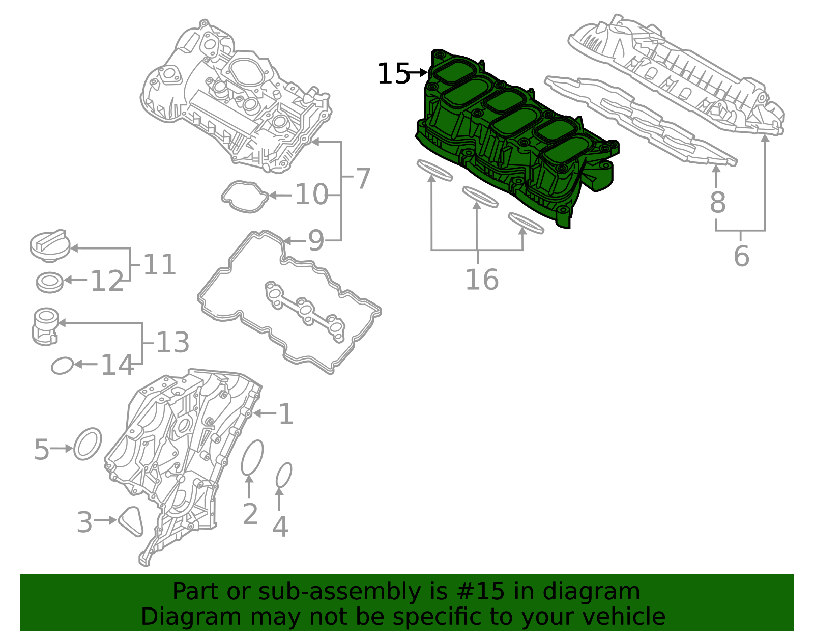 2014-2024 Kia Intake Plenum 292103cfc1 | Retail Performance Auto Parts
