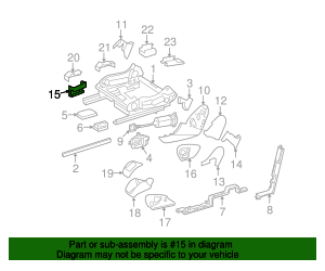 251-919-01-20-8K67 - Rear Cover 2006-2012 Mercedes-Benz | Mercedes-Benz ...