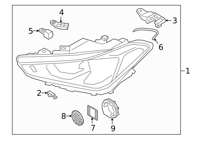 Genuine OEM Seal Strip Part# 92182-G9000 Fits 2019-2021 Genesis G70: Up ...