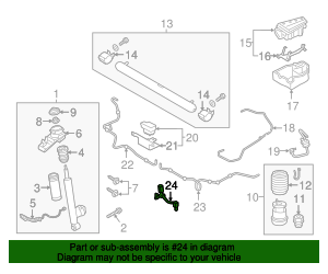 31451015 - Suspension Self-Leveling Wiring Harness 2017-2023 Volvo ...
