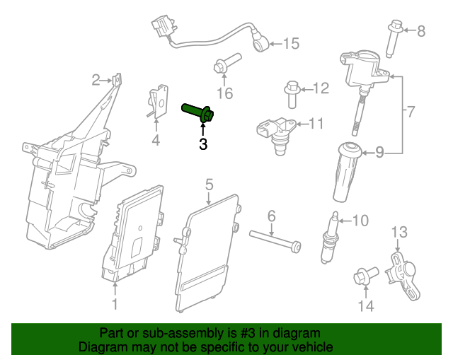 2012-2019 Ford Bracket Screw -W710265-S442 | TascaParts.com