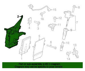 2014-2018 Ford Transit Connect Bracket AV6Z-12A659-A | OEM Parts Online