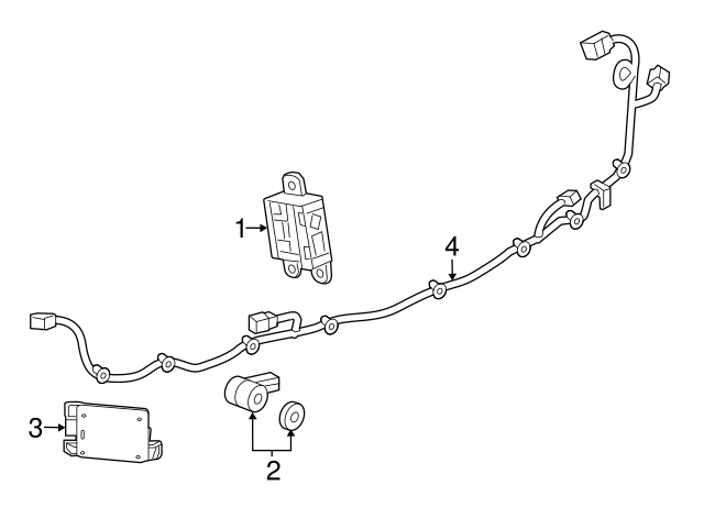 2018 Chevrolet Parking Assist Control Module 84372930 | TascaParts.com