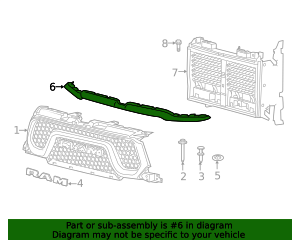 2019-2022 Ram 1500 Trim Bezel 68306917AB | TascaParts.com