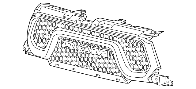 2019-2024 Ram 1500 Grille 68645024AA | Mopar Parts Canada