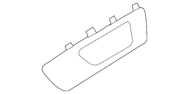 2010-2014 Subaru Handle Bezel - Driver's Side (LH) 94236AJ03A ...