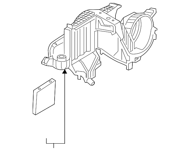 2019-2024 Mercedes-Benz AC & Heater Case 0008308402 | MB Parts Center
