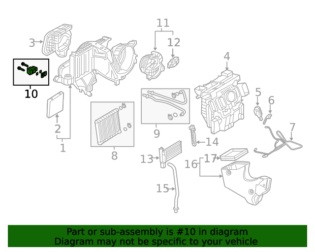 0008354300 - Expansion Valve 2019-2024 Mercedes-Benz | Mercedes-Benz ...