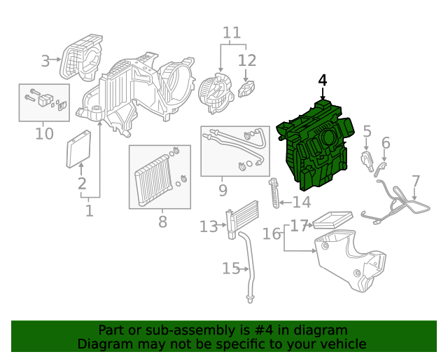0008308902 - Case Assembly 2019-2024 Mercedes-Benz | Mercedes-Benz USA ...