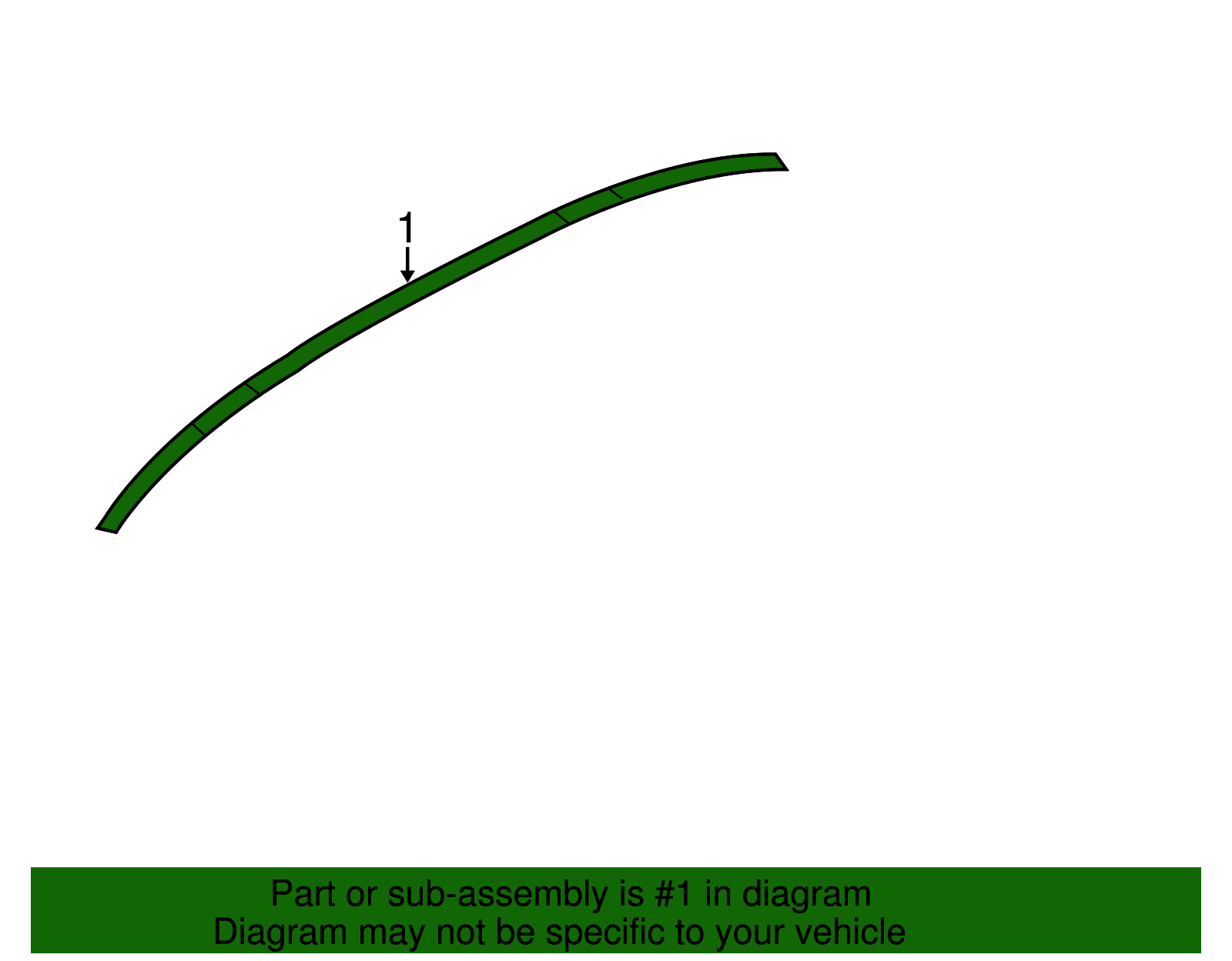 51-13-7-372-799 - 2015-2020 BMW - Roof Molding | BMWPartsHub