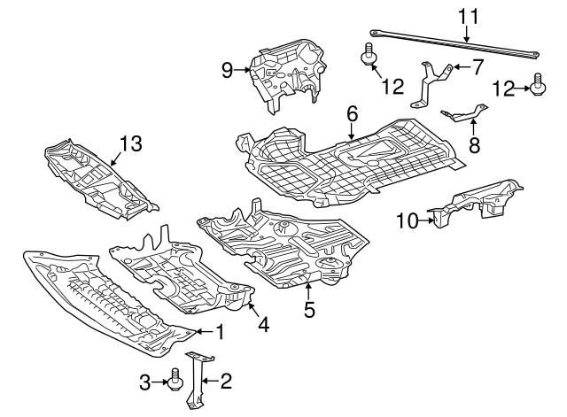 212-520-13-23 - Center Cover 2014-2016 Mercedes-Benz E 250 | Mercedes ...