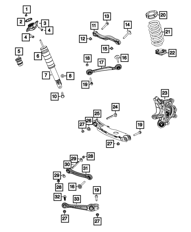 2021-2023 Jeep Spring Isolator 68375896AC | Mopar eStore