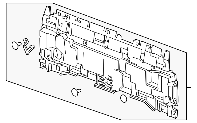 2014-2018 GM Sound Absorber 23186583 | GMPartsDirect.com
