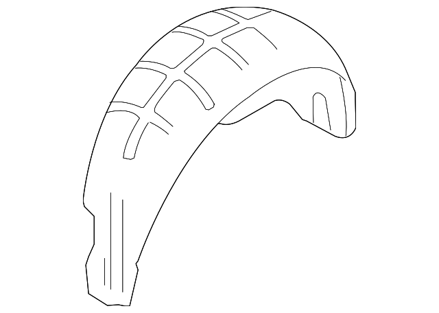 2014-2018 BMW X5 Wheelhouse Liner 51487290669 | OEM Parts Online