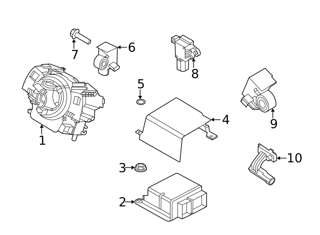 LB5Z-14A099-AA 2020 Ford Control Module Cover | Fairway Ford Parts