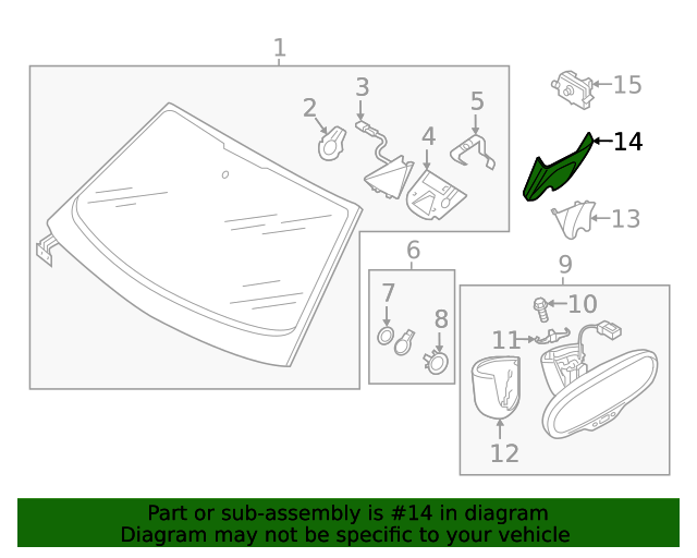 4KE-857-519-4PK - Upper Cap 2019-2024 Audi | Audi OEM Parts