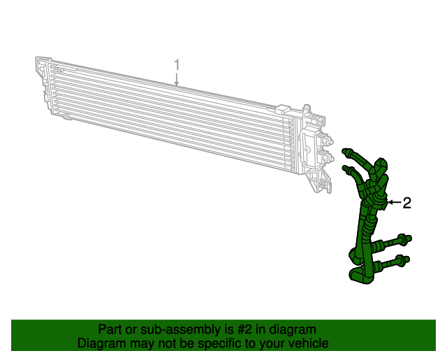 2015-2020 Mopar Hose Assembly 68462528AA | TascaParts.com