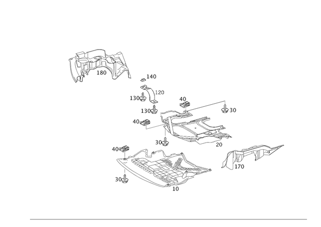 203-524-06-25 - Noise Capsule 2001-2009 Mercedes-Benz | Mercedes-Benz ...