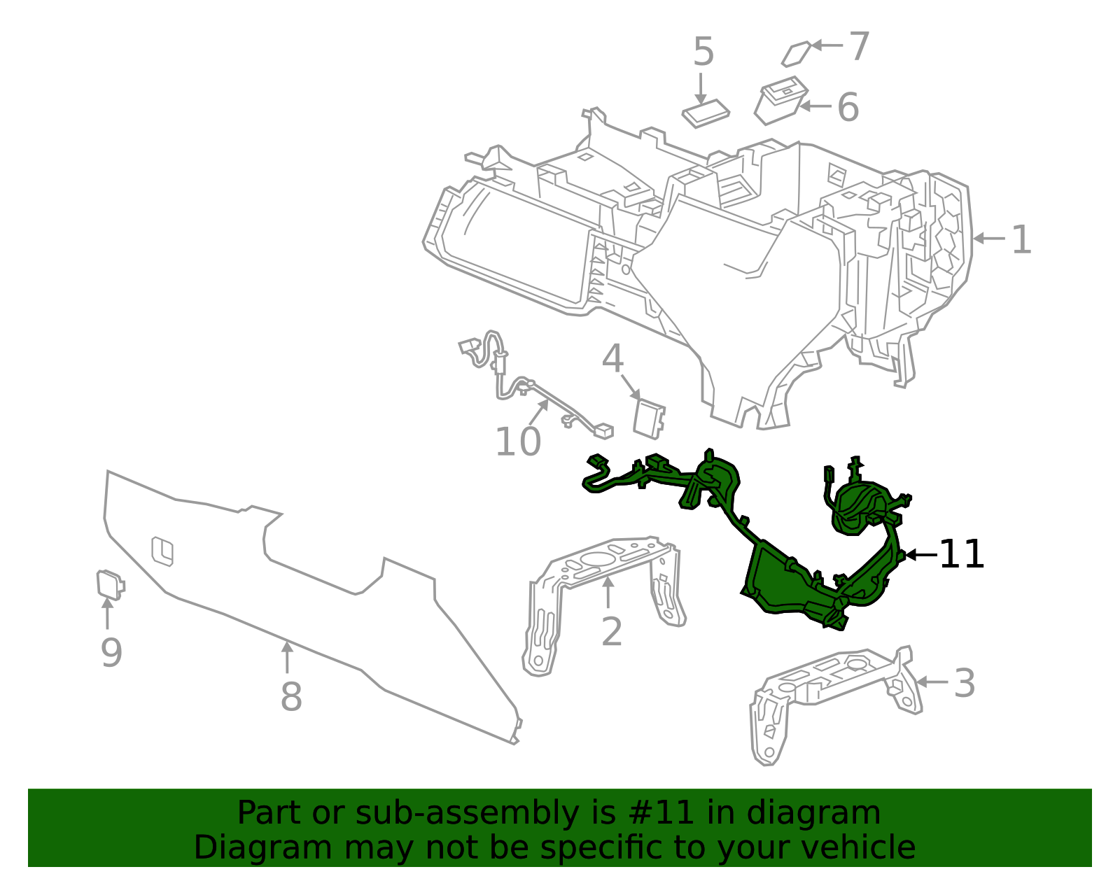 85617455 - Harness 2024-2025 GM | Big 3 Auto Parts