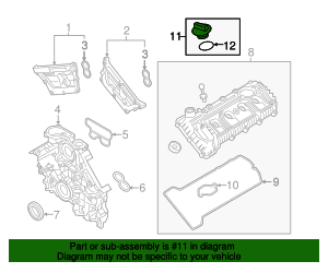 26510-26611 - Engine Oil Filler Cap 2006-2022 Hyundai | AutoNationParts.com
