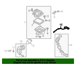 2018-2022 GM Positive Crankcase Ventilation Tube 12687544 GM ...