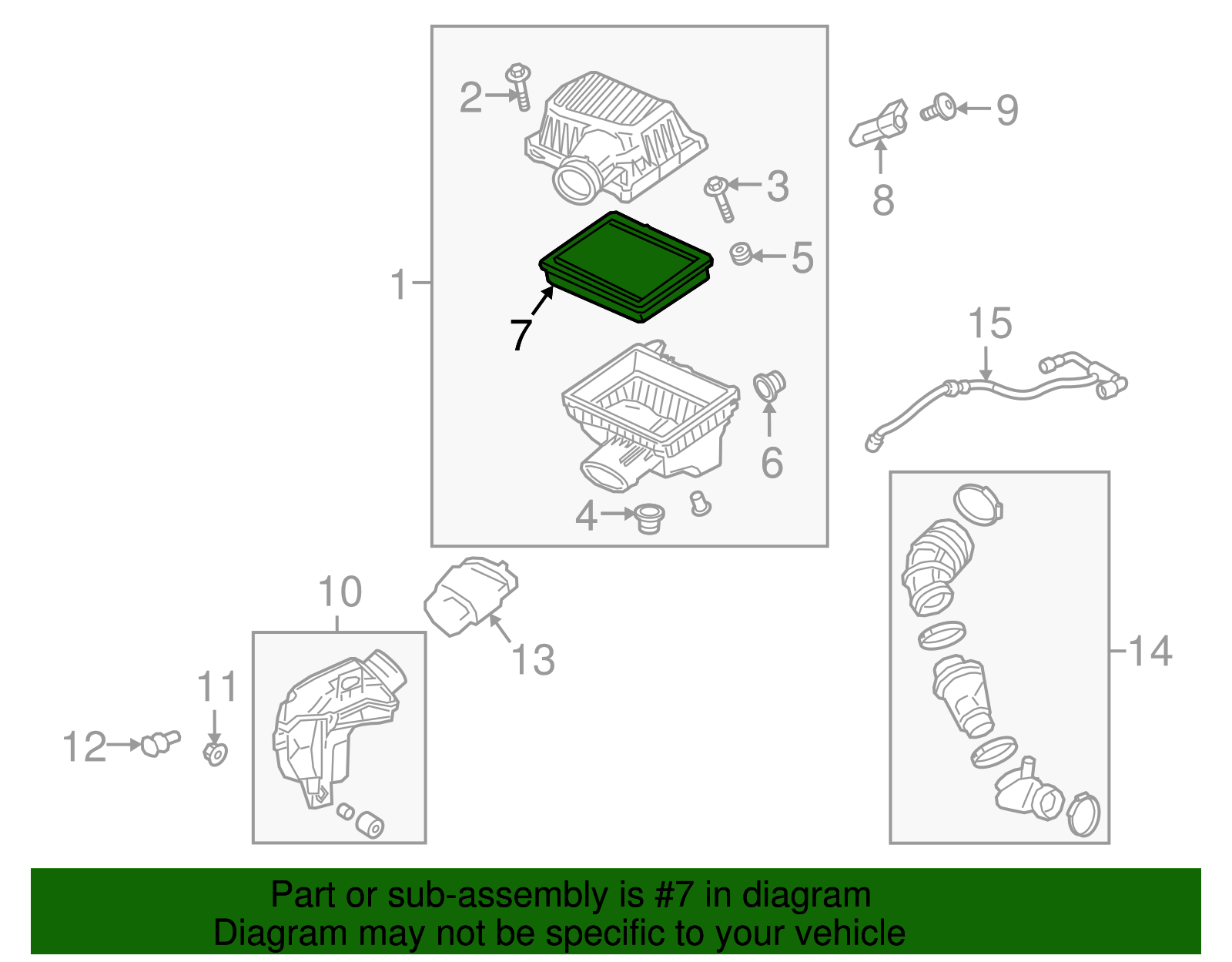 2018-2025 GM Air Filter 84390002 | OEM Parts Online