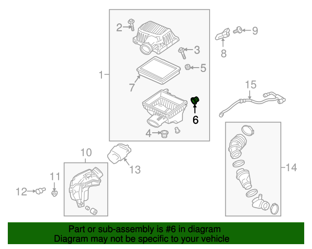 2016-2020 GM Air Cleaner Assembly Insulator 22933583 | GMPartsDirect.com