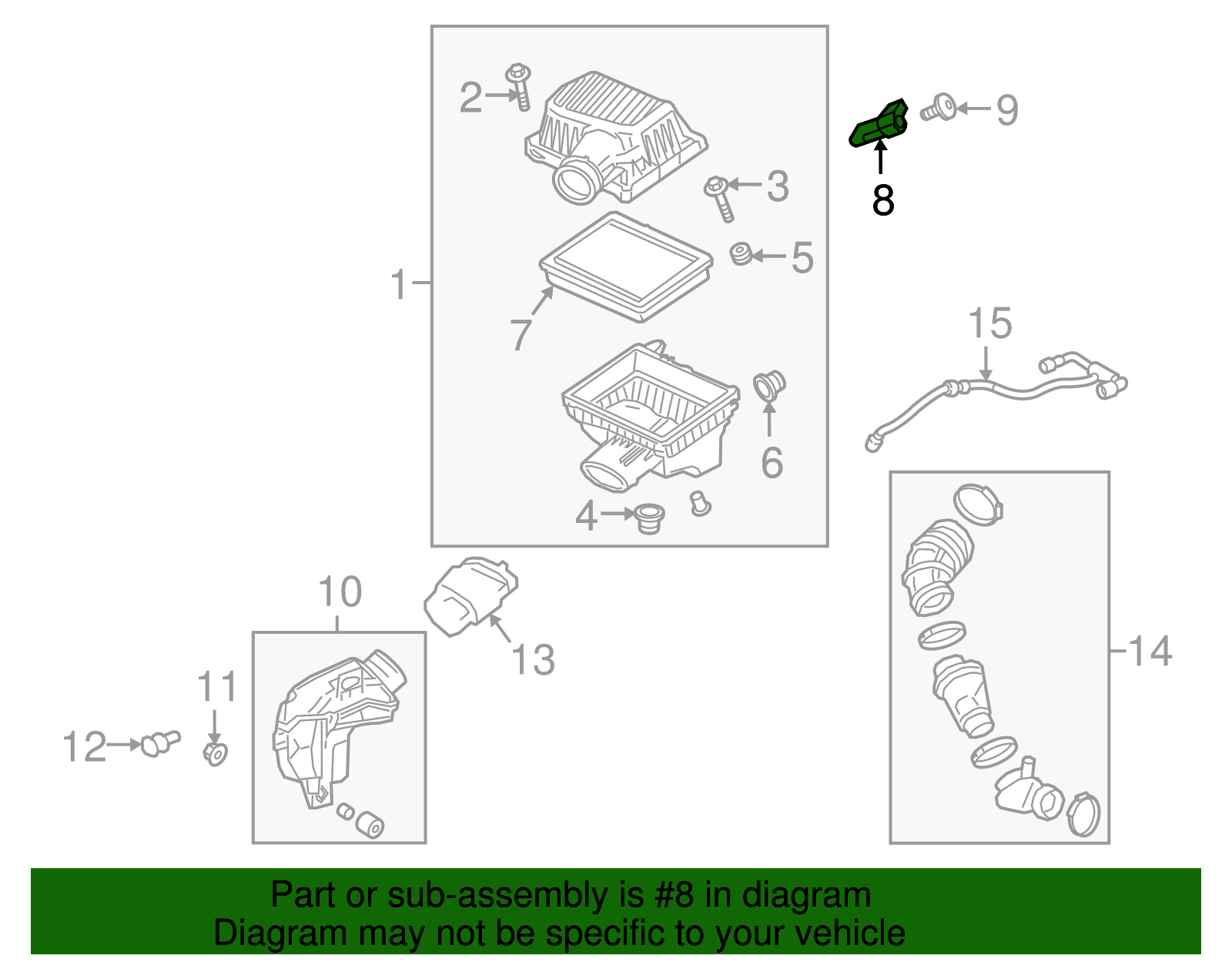 23366103 - Mass Airflow Sensor 2016-2024 GM | GMPartsNow