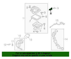 23366103 - Mass Airflow Sensor 2016-2024 GM | GMPartsNow
