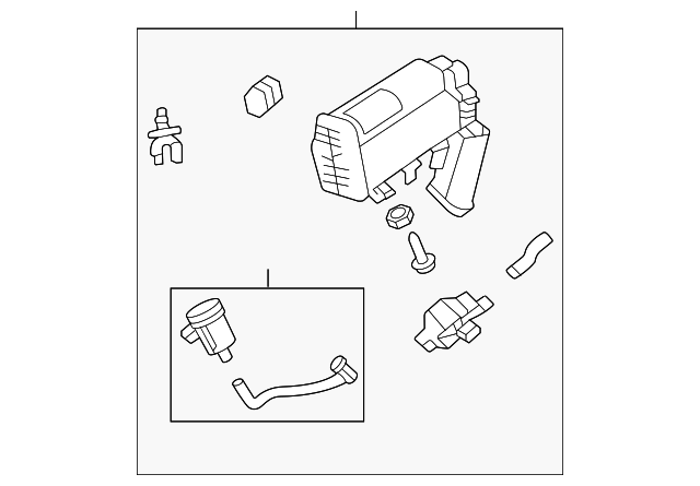 Genuine OEM Vapor Canister Part# LR155136 Fits 2021-2022 Land Rover: Up ...