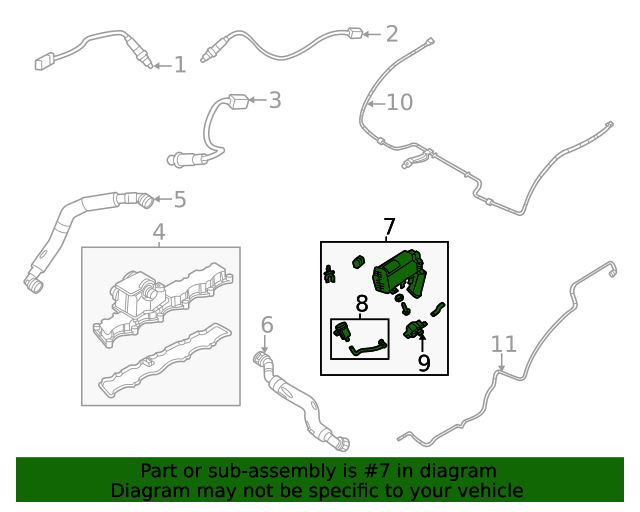Genuine OEM Vapor Canister Part# LR155136 Fits 2021-2022 Land Rover: Up ...