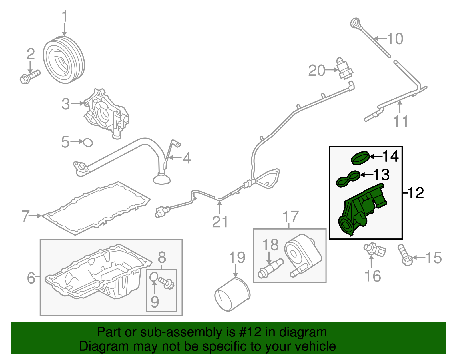 2010-2019 Ford Adapter AL3Z-6881-DD | Retail Performance Auto Parts