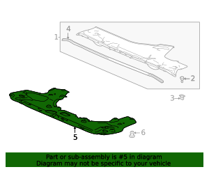 74111-TYA-A00 - Splash Shield 2022-2024 Acura MDX | AutoNation Parts
