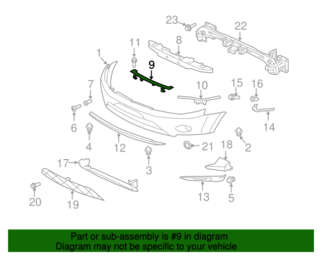 6400A477 - Center Support 2007-2009 Mitsubishi Outlander | Mitsubishi ...