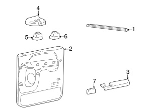 Genuine OEM Ford Part - Lock Switch XL1Z-14028-AA | Genuine OEM Ford ...
