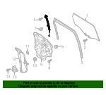 KB7W-73-6AY - Rear Channel - 2017-2024 Mazda CX-5 | Mazda Swag