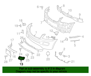 164-885-37-23 - Fog Light Ring Bezels 2006-2013 Mercedes-Benz ...