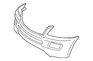 Genuine OEM Bumper Cover | 164-880-32-40-9999 | Fits Select 2009-2011 ...