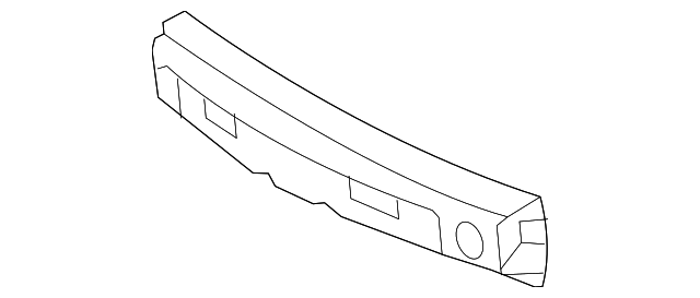 164-880-02-35 - Energy Absorber 2009-2011 Mercedes-Benz | Mercedes-Benz ...