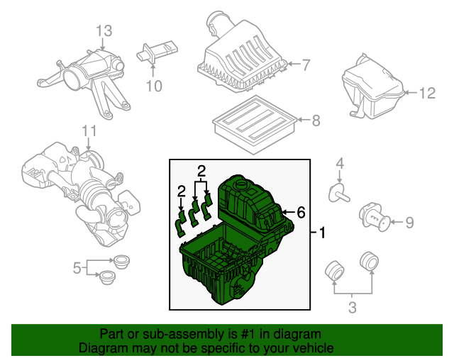 2010-2014 Ford Expansion Tank AL1Z-8A080-A | Varsity Ford